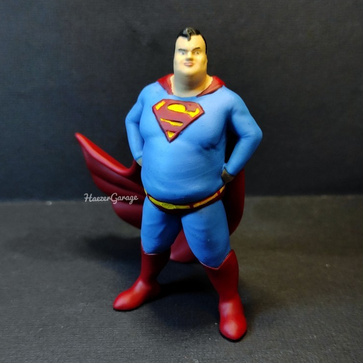 Hg Figure Superman Retirement Display Decoration Miniature Action ...