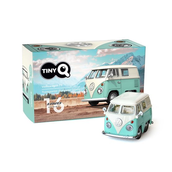 Tinyq Volkswagen T1 - Transporter Turquoise Green/TinyQ-16a | Shopee Philippines
