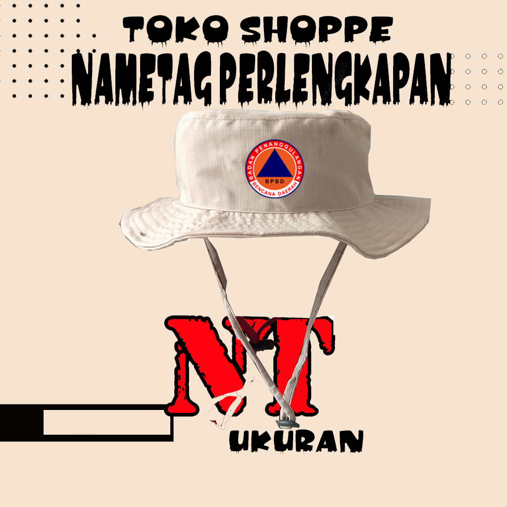 Bpbd Jungle Hat/BPBD Creamba/BPBD Mountain Hat/BPBD Bucket Hat Latest ...