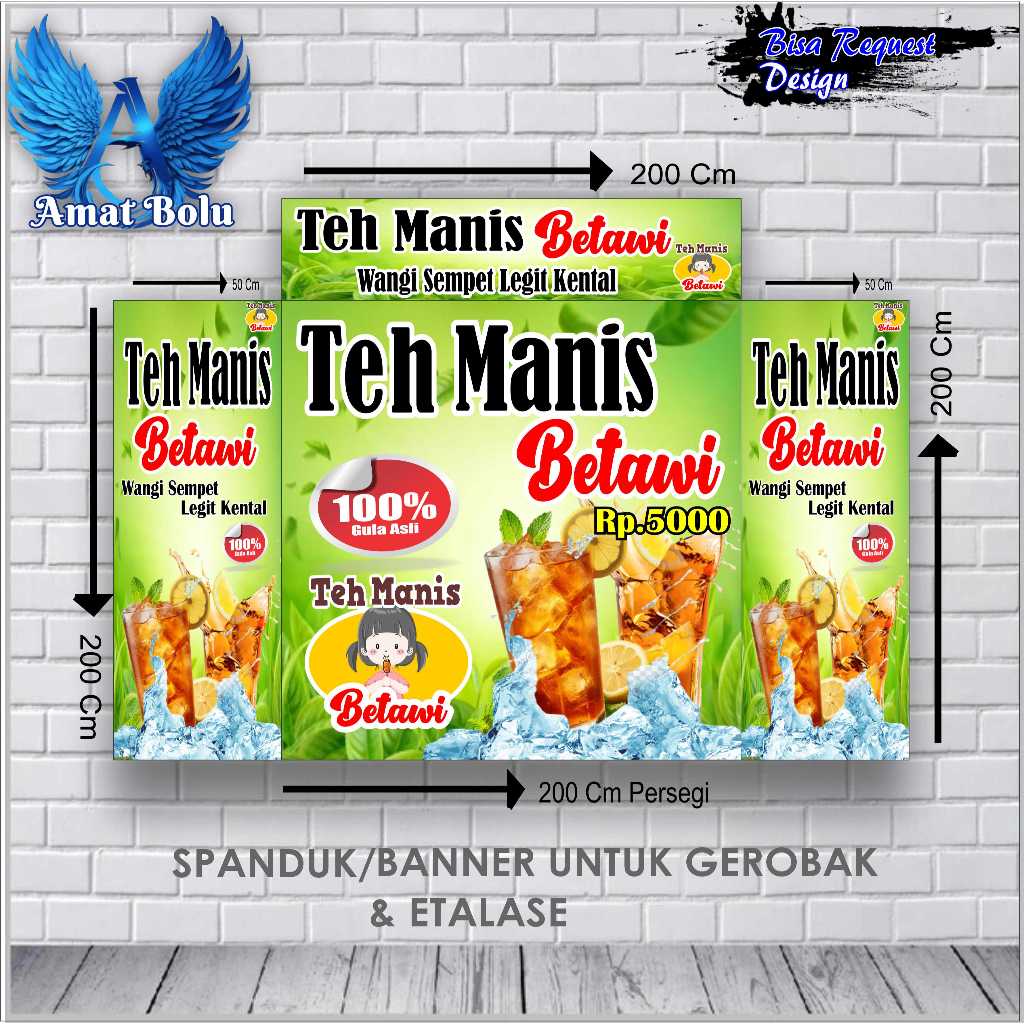 BACKDROP BANNER MMT BANNER FOR CARROTS & ETALASE SIZES CAN REQUEST ...