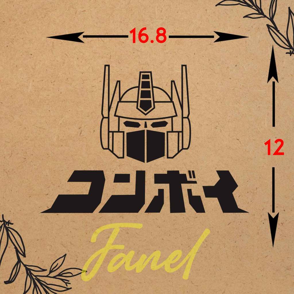 Transformer JAPAN STICKER LOGO CUTTING CAR LAPTOP STICKER | Shopee ...