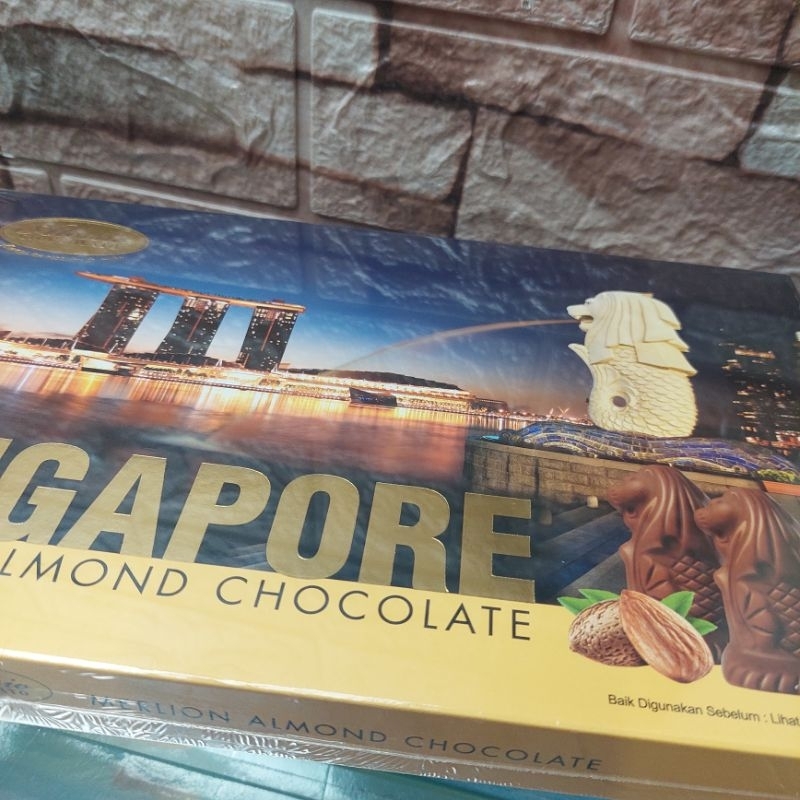 Alessio merlion Chocolate 125g box Chocolate merlion Shape singapore ...