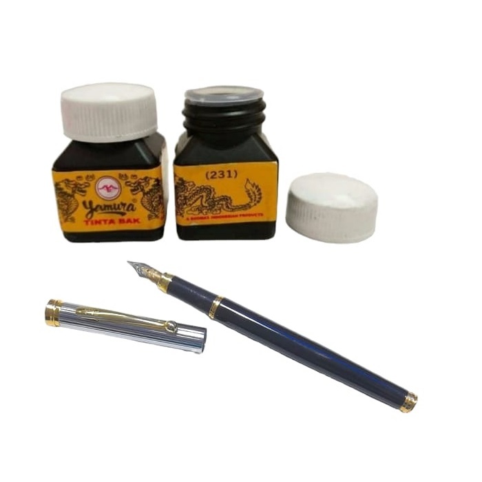 Flair Pen / Fountain Pen / Book Pen / Metal Nib Medium / Kalam ...