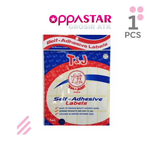Tom and Jerry No. 108 White Paper Sticker Paper Labels | Shopee Philippines