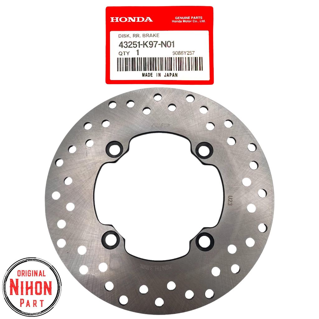 Pcx 150 Vario 160 K97 Rear Disc Plate ORIGINAL HONDA NP257 | Shopee ...