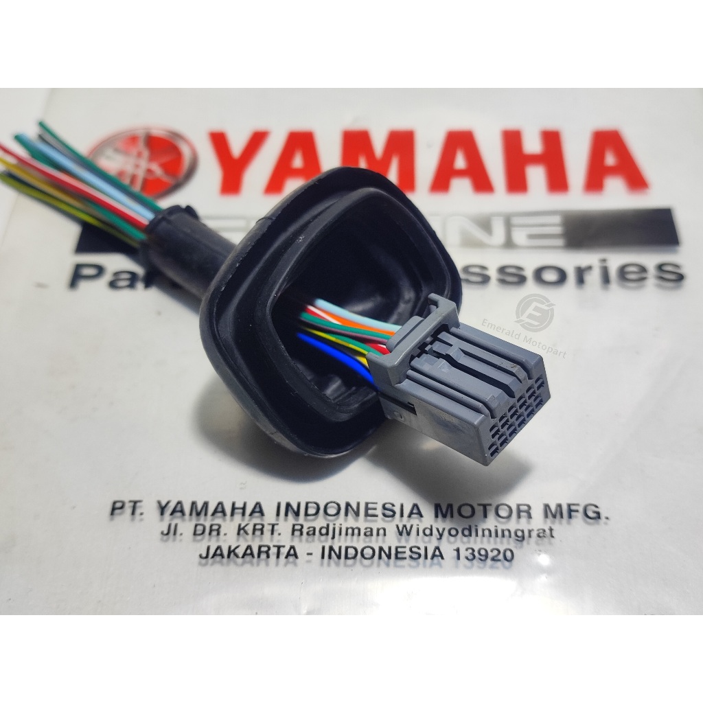 Original PIN 12 yamaha nmax aerox lexi freego speedo speedometer socket ...