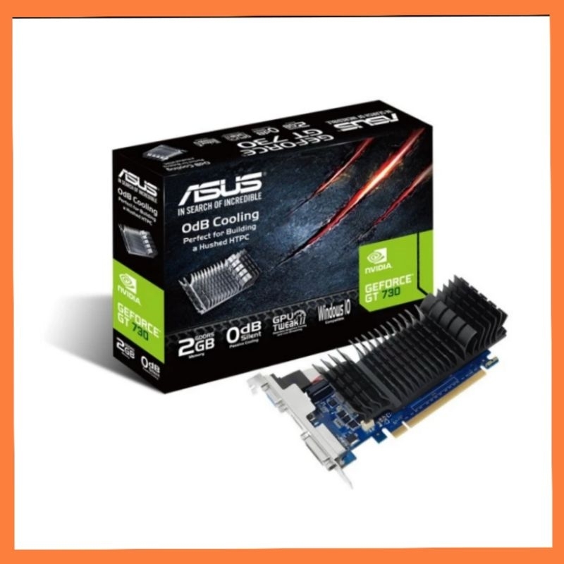 Vga NVIDIA ASUS GT 730 2GB DDR5 LOW PROFILE | Shopee Philippines