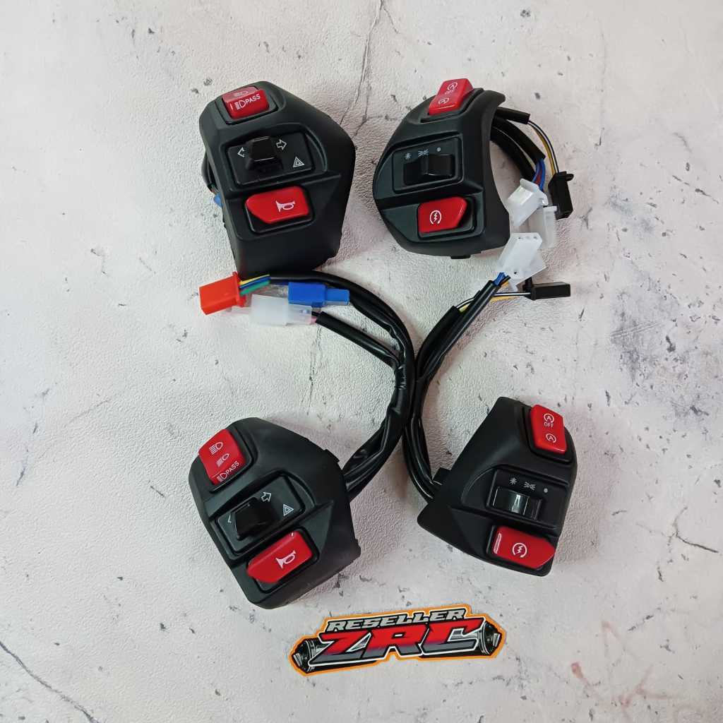 Hazard switch mio hazard aerox viet universal switch set for yamaha ...