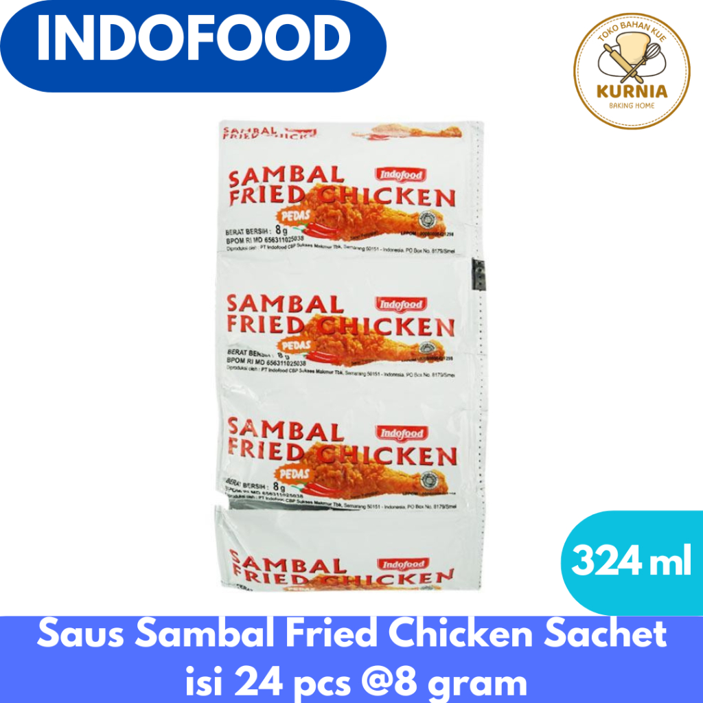 Indofood FRIED CHICKEN Sauce Packaging 24pcs | Shopee Philippines