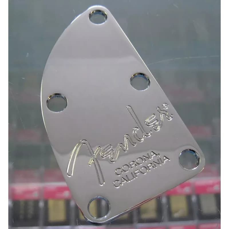 Plate neck Fender jazz bass American Deluxe neck plate bass original ...