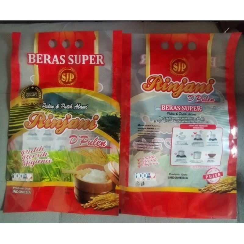 Rinjani stamped laminated plastic 2,5KG,3,0KG (100 sheets) | Shopee Philippines
