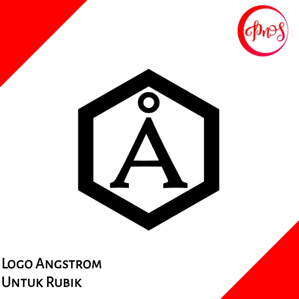 ANGSTROM Cube Logo for Cube Puzzle 3x3 Just Stick On | Shopee Philippines