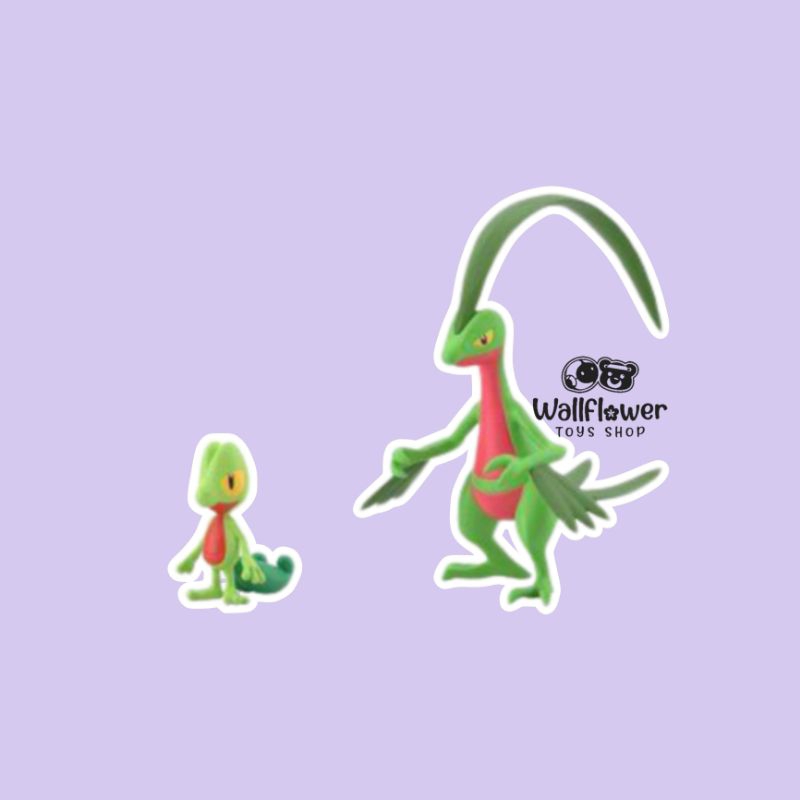 Pokemon Figure Bandai Scale World Original - Treecko Grovyle | Shopee ...