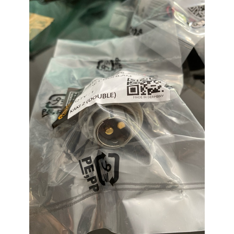 2 Double Leg Bulb Socket | Shopee Philippines