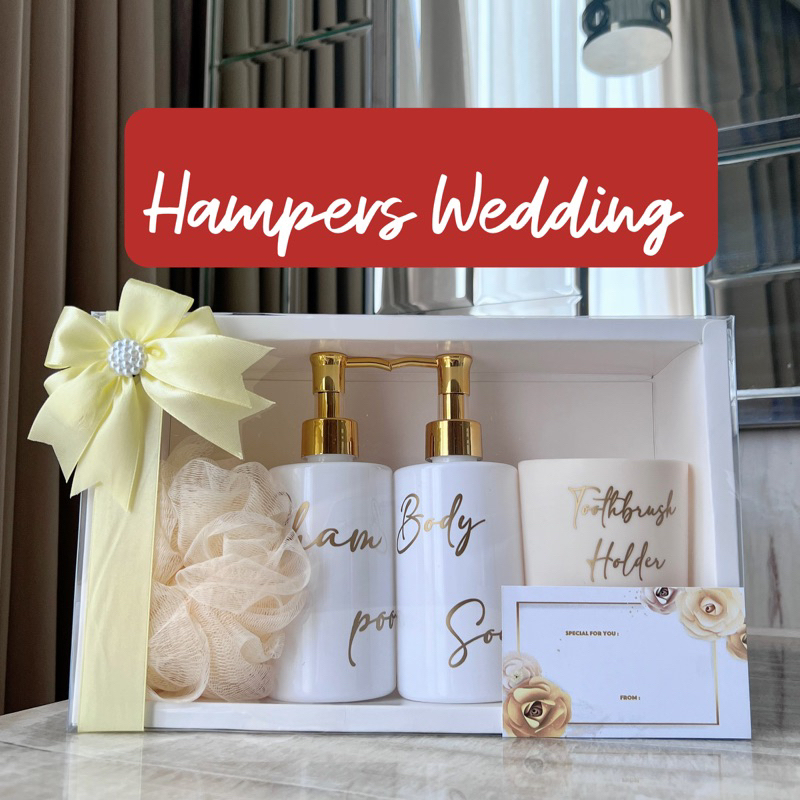 Hampers birthday wedding Gift parcel box pump Bottle refill Soap Holder ...