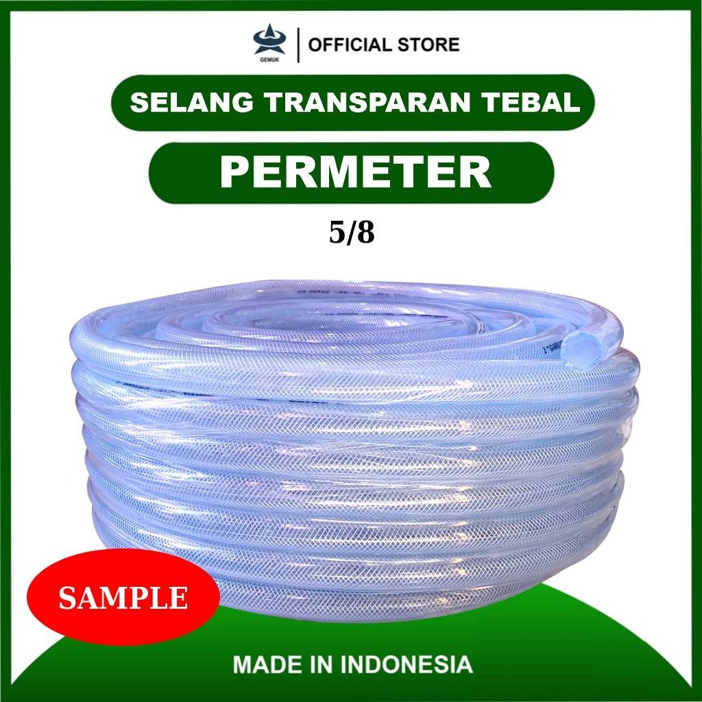 Grease Sample Water Hose 5/8 Inch Thick Transparent Hose Car Wash Hose ...