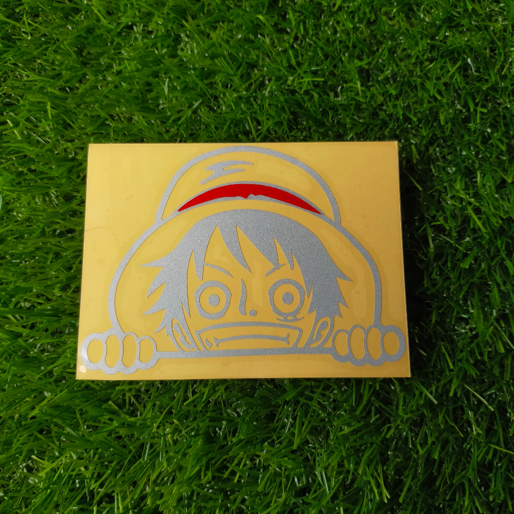 One PIECE CUTTING STICKER REFLECTIVE ON TERSOROT LIGHTS ONE PIECE ...