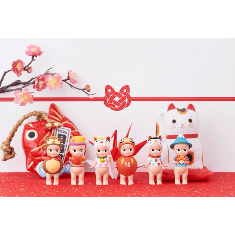 Ready - SONNY ANGEL ANGELS Japanese Good Luck Unsealed Figure Daruma ...