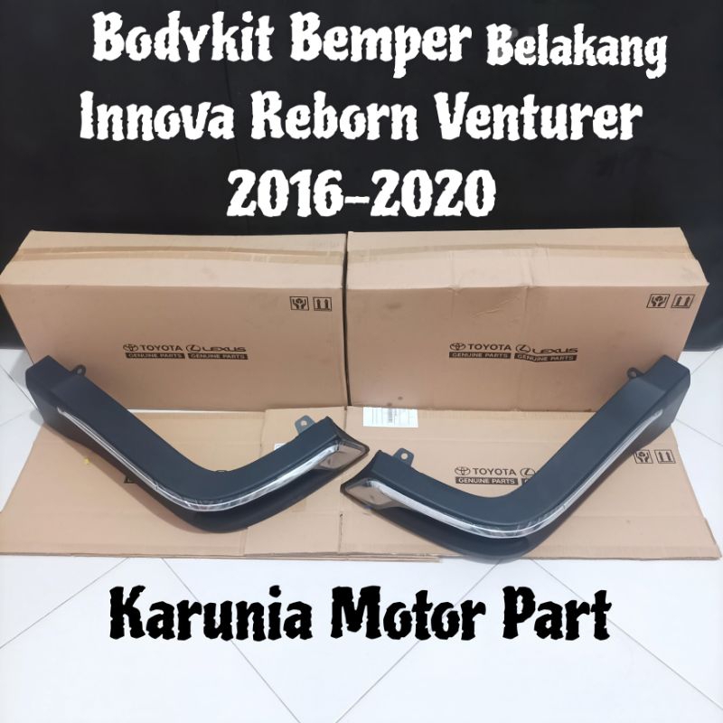 Bodykit - Body Kit Rear Bumper Spoiler Toyota Innova Reborn Venturer ...