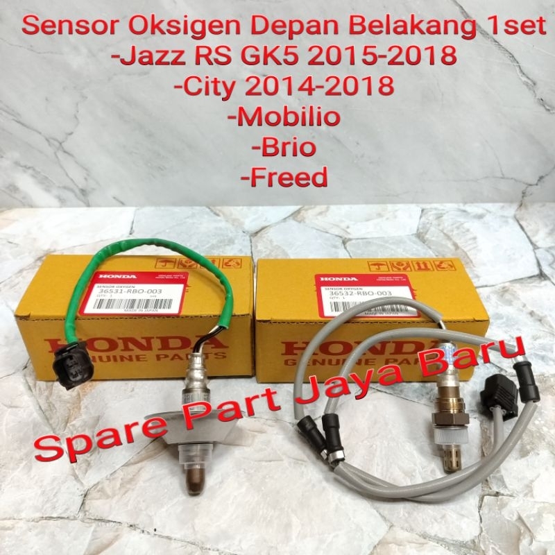 Honda Mobilio 2008-2014 O2 Oxygen Sensor Front Rear 1set 2pc Original ...