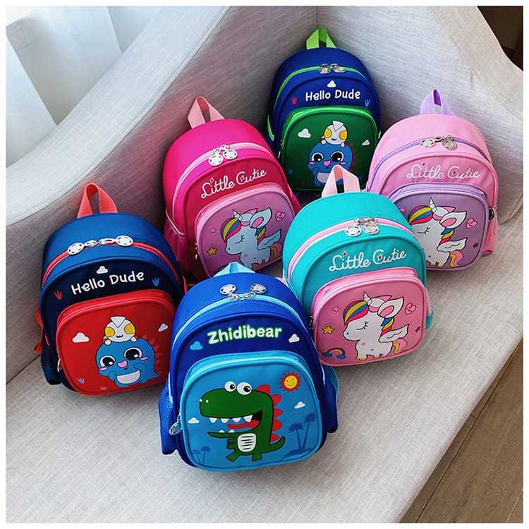 Children's School Backpacks Assorted Characters Mini Kids Cartoon ...