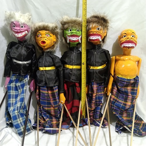 KAYU Blind Wooden Puppet / Denawa Jumbo Size Height 55 - 60 cm | Shopee ...