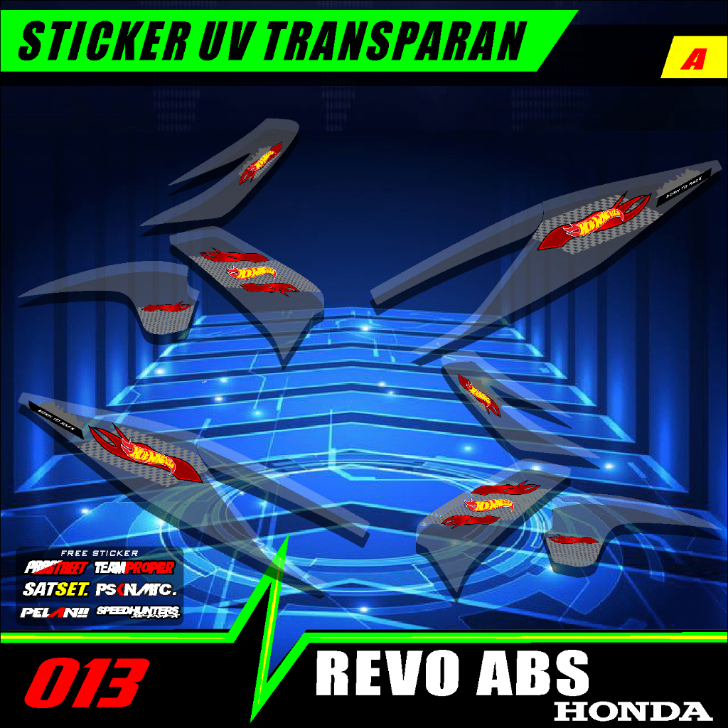 Revo ABSOLUTE TRANSPARENT STRIPING | Revo ABS STRIPING | Revo PRO 013 ...