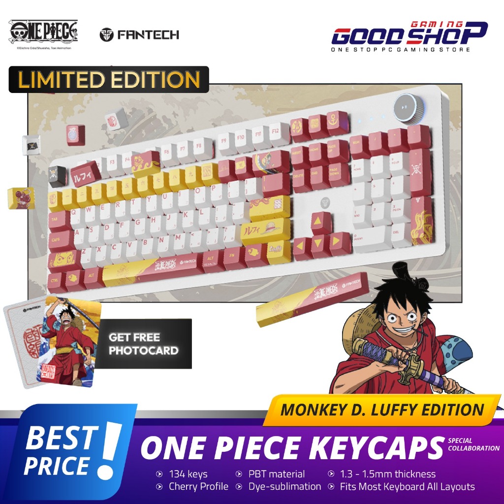 Fantech One Piece Keycaps SET PBT DYE SUB Cherry Profile ACK02 | Shopee ...