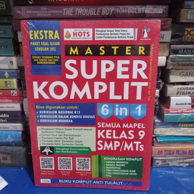 SUPER COMPLETE MASTER book FOR ALL MAPEL FOR SMP / MTS CLASS 9 | Shopee ...