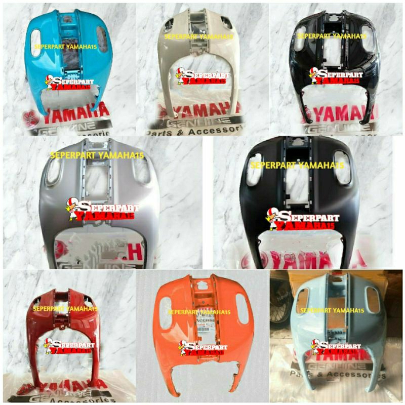 Original YGP YAMAHA FAZZIO LEG SHIELD COVER | Shopee Philippines