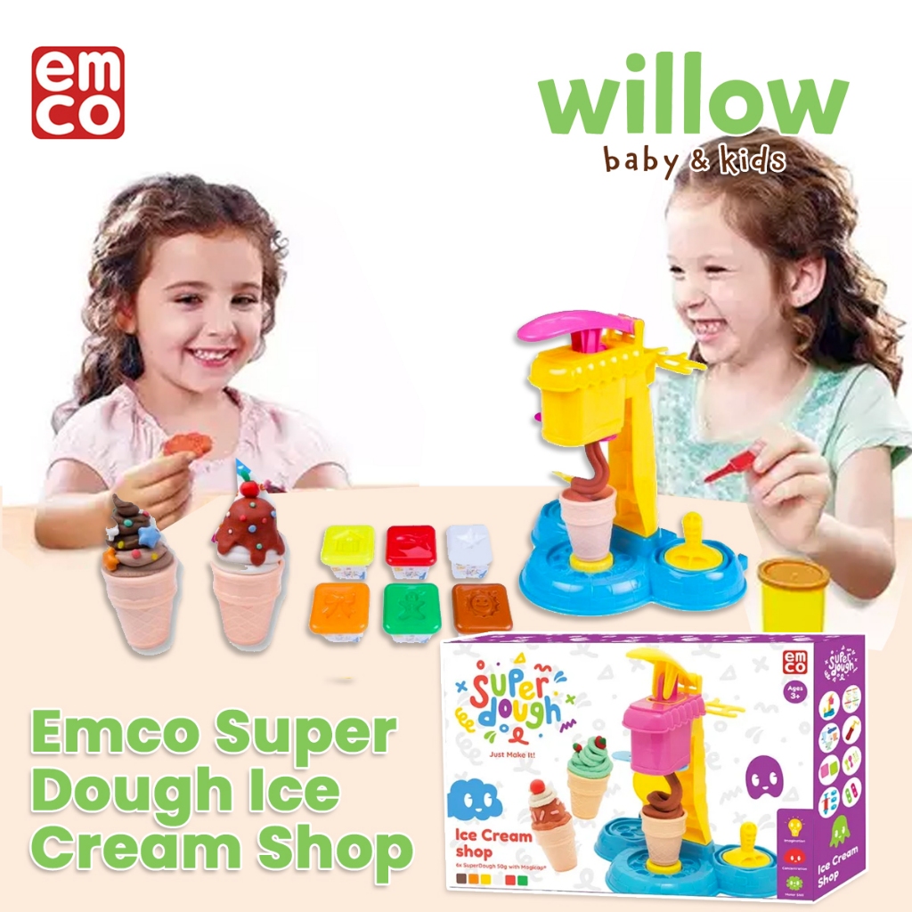 Educational Toys - Emco Super Dough Ice Cream Shop | Shopee Philippines