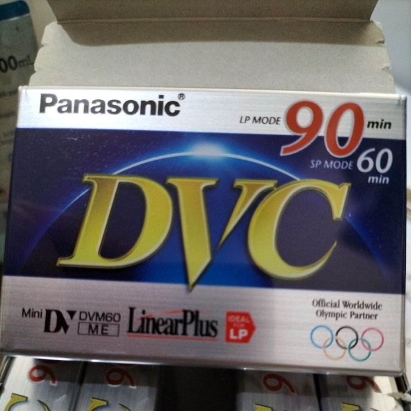 Panasonic minidv mini DV DVC DVM 60sp 90LP min mini dv cassette ...