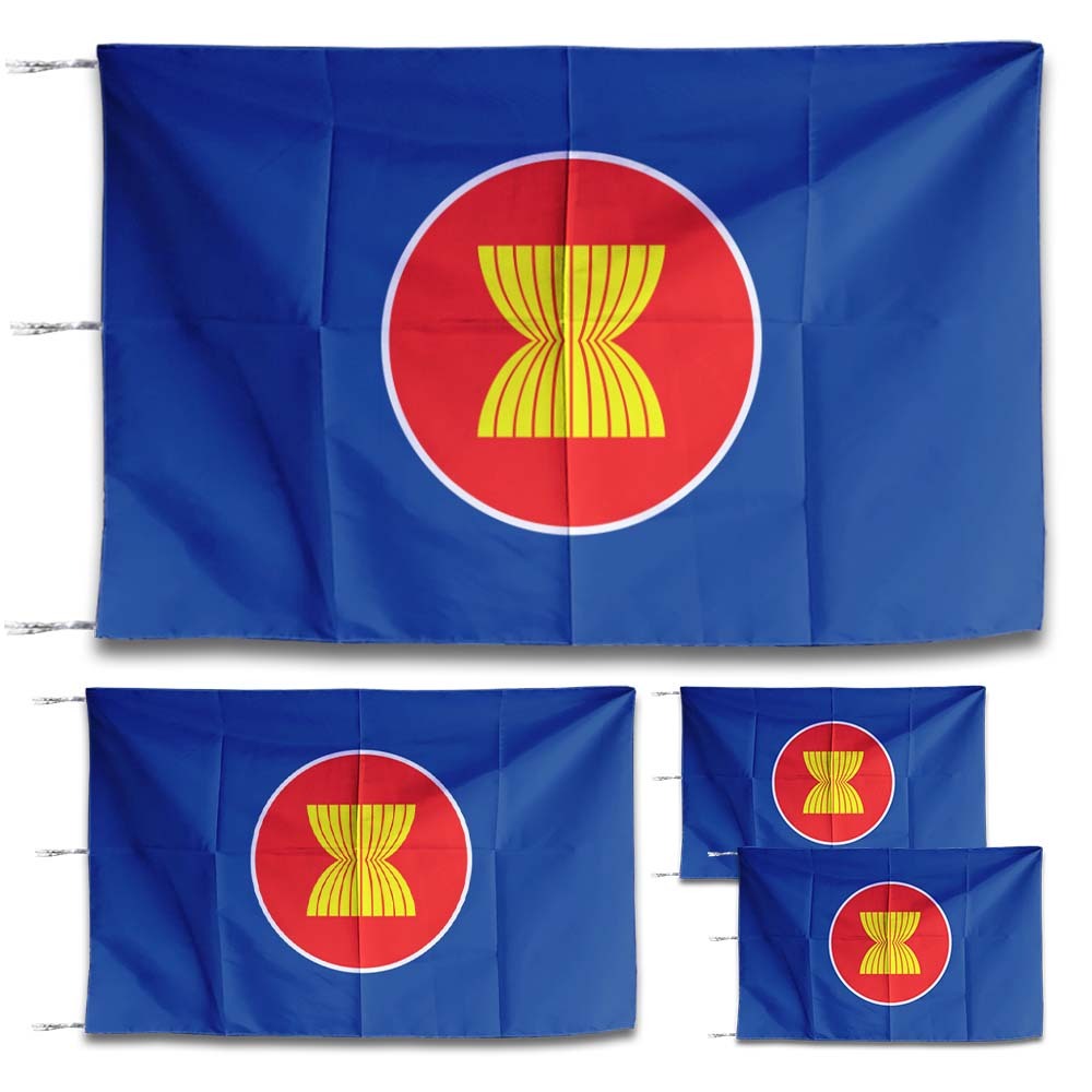 Southeast Asian National Association Asean Flag Small - Large Size ...