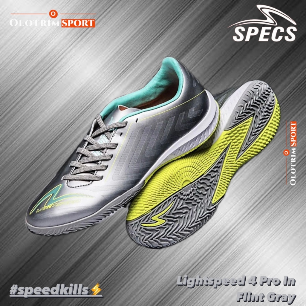 Futsal Shoes Specs ACCELERATOR LIGHTSPEED 4 PRO IN LS Original | Shopee ...