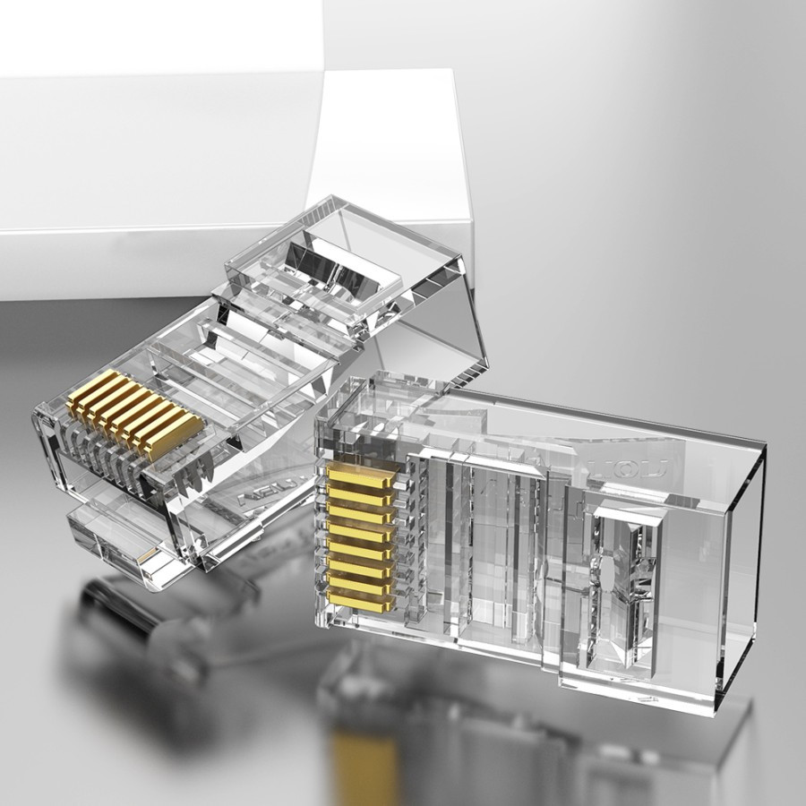 Rj45 Vention Cat 6p Modular Gigabit Connector Connector - IDD | Shopee ...