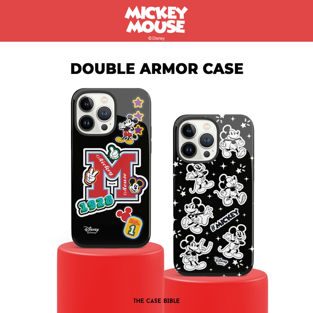 The CASE BIBLE DOUBLE ARMOR CASE - DISNEY MICKEY MOUSE | Iphone 13 14 ...