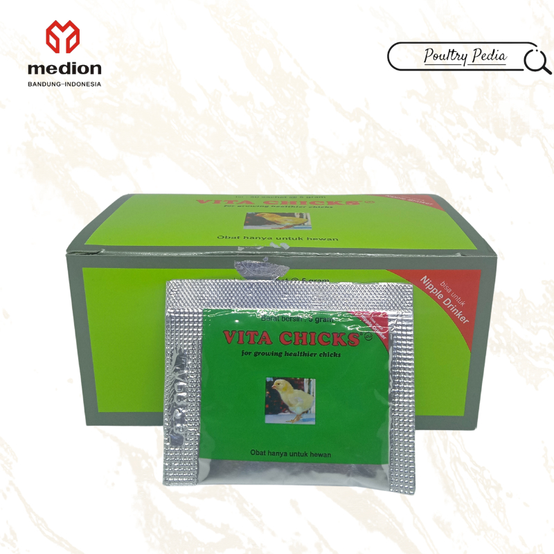 Vita chicks 5 Gr per box contains 40 - Multivitamins for chickens ...