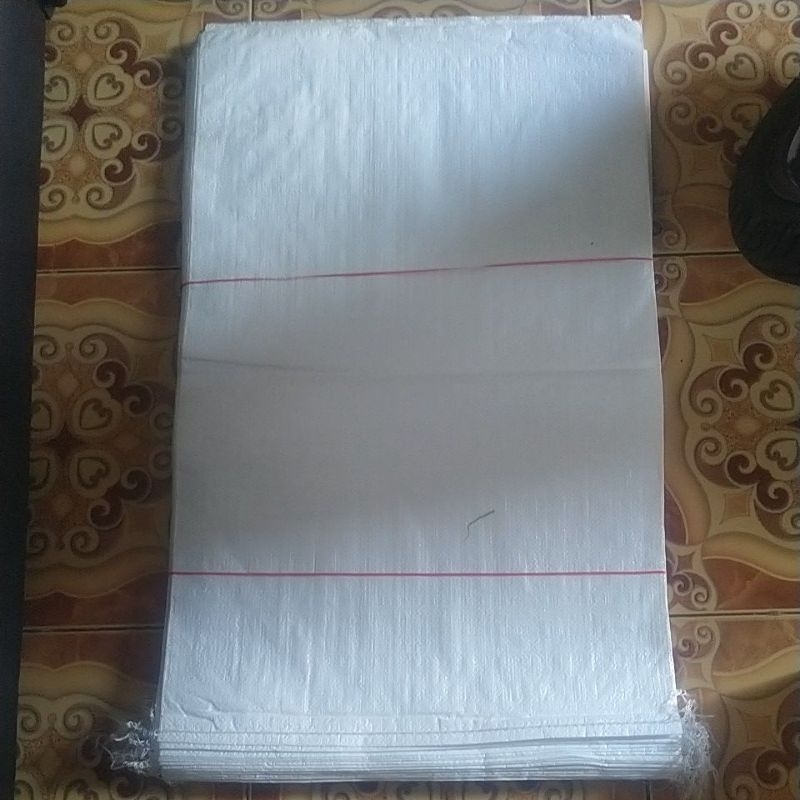 PUTIH Plain white sack size 50*80 filled (50 sheets) | Shopee Philippines