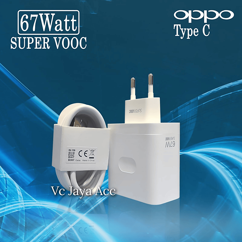 Casan Charger OPPO Reno 2 3 4 5 6 7 8 10 11 2F 5F 7Z 8Z 8T Pro Plus 5G Original 65W 67W 80W 100W ...
