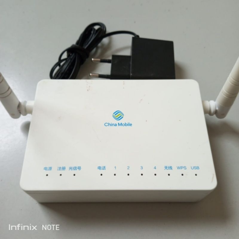 Ont GPON ONU ZTE ROUTER ZXHN F663NV9 + ADAPTER (NORMAL USED) | Shopee ...