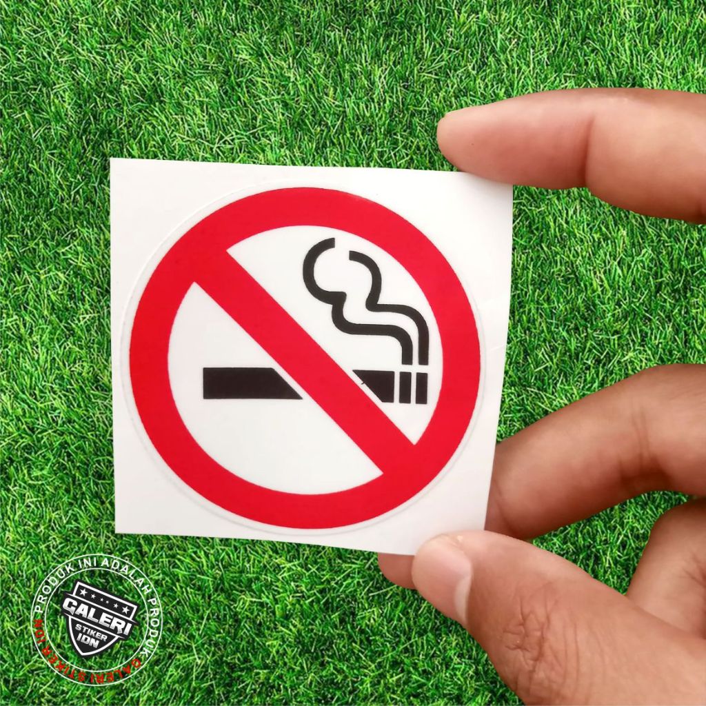 No smoking stickers no smoking stickers printcut stickers | Shopee ...