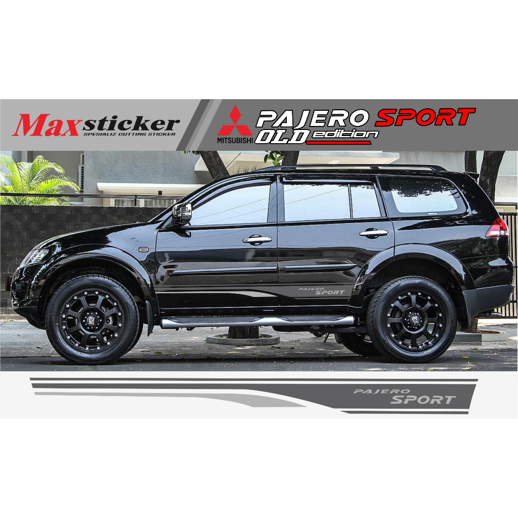 Pajero OLD CAR STICKER SIMPLE PAJERO CAR STRIPING | Shopee Philippines