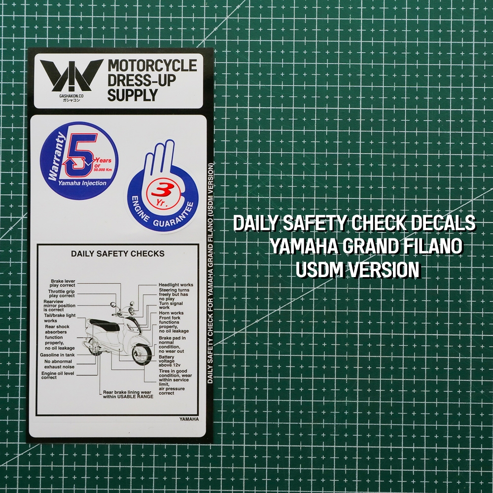 Sticker Details/Warning Decals/Sticker Warning/Sticker Complementary ...