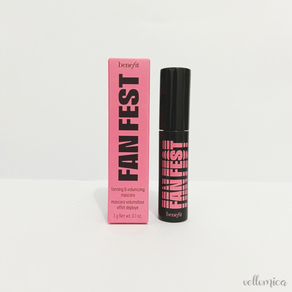 BENEFIT fan fest fanning & volumizing mascara deluxe size 3gr | Shopee ...
