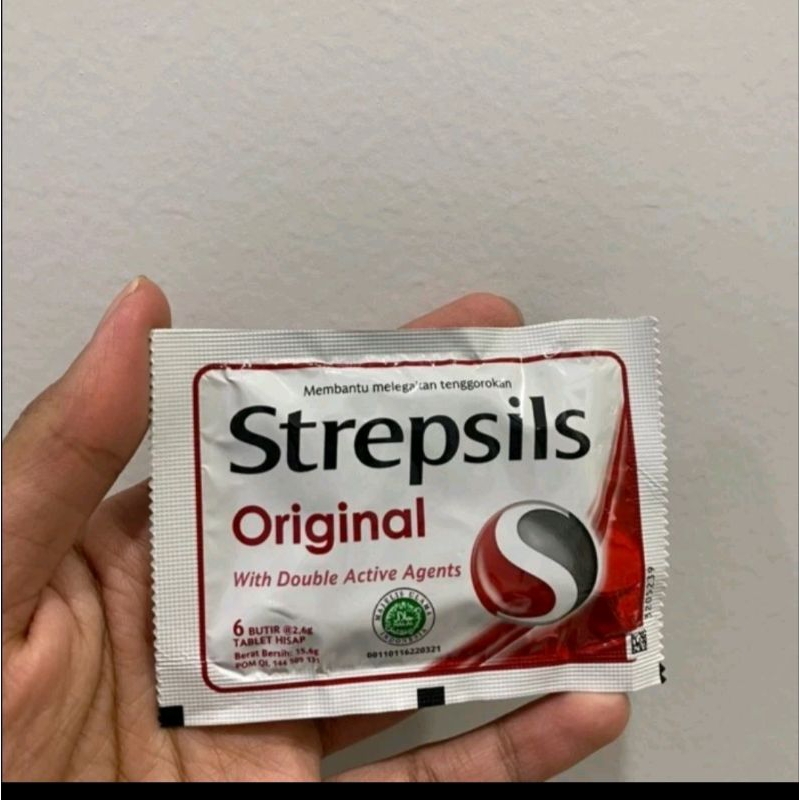 Original strepsils contains 6 items | Shopee Philippines