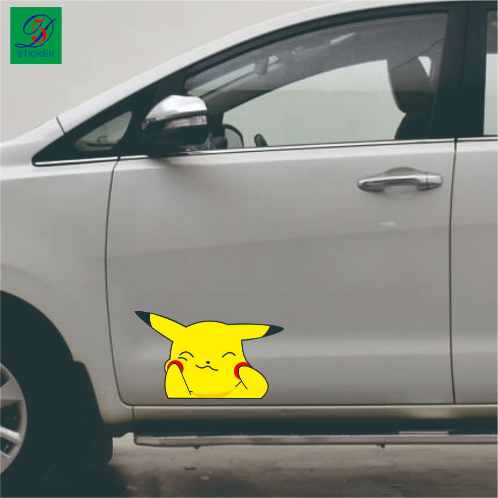 Cutting sticker pokemon pikachu Car sticker Variations Cute Cool ...