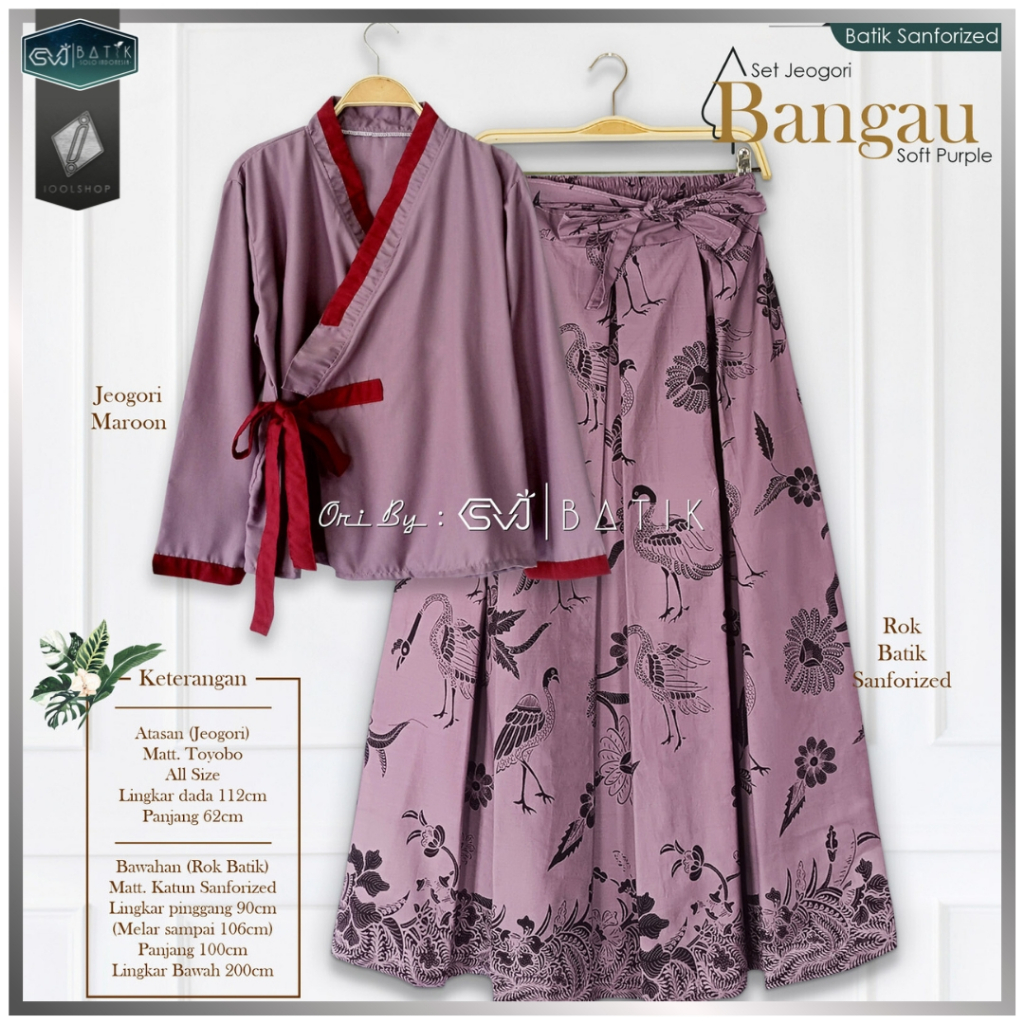 Latest Exclusive BATIK Suits HANBOK MAROON Teenagers Women Skirt ...