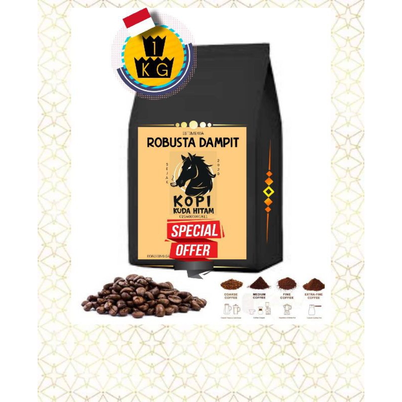 Special Dampit (East Java) Robusta Ground Coffee 1kg (1000 grams ...