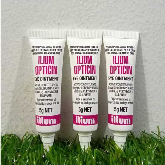 MATA ILIUM Opticin illium Eye Ointment Cat Dog Eye Ointment (5gr ...