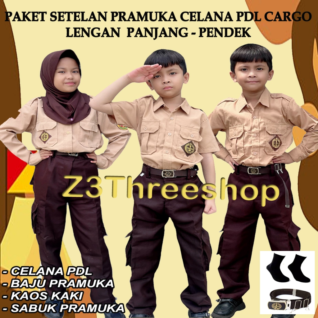 Latest Package of Scout School Children's Uniforms for Raising PDL ...